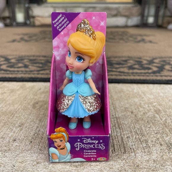Disney | Toys | Disney Princess Mini Toddler Cinderella Poseable Figure ...